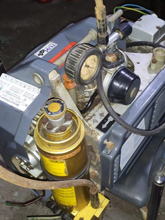 BAUER BREATHING AIR COMPRESSOR P3E 225Bar 1800 PSI – Marine Spares ...