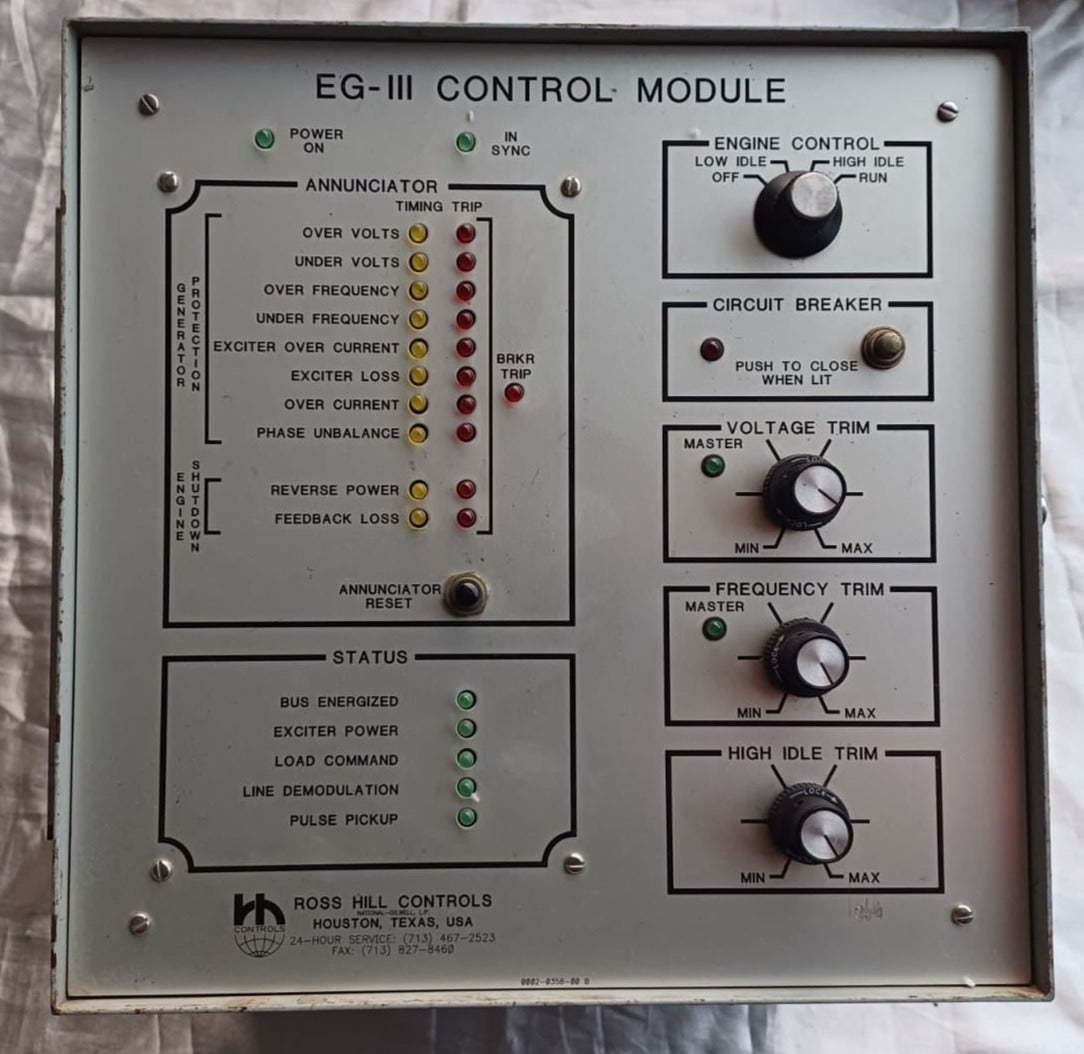 ROSS HILL EG III CONTROL MODULE – Marine Spares Bangladesh